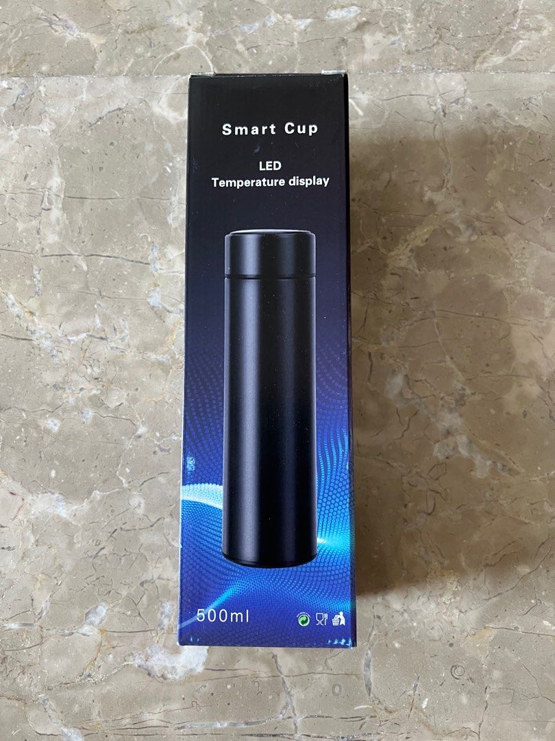 Smart cup LED temperature display, Furniture & Home Living, Kitchenware & Tableware, Water ...