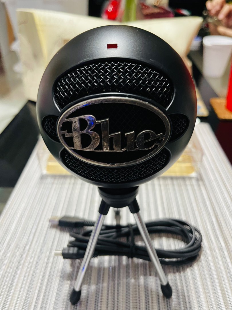 Blue Snowball Ice Microphone, Audio, Microphones on Carousell