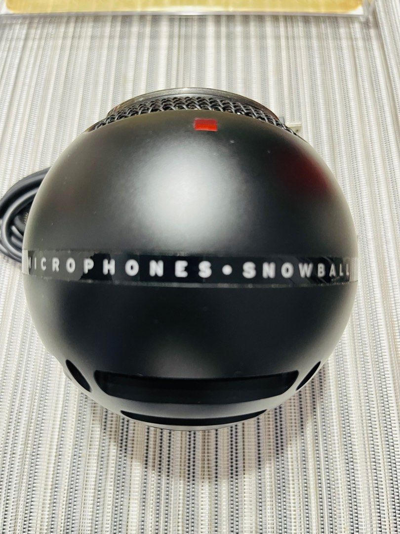 Blue Snowball Ice Microphone, Audio, Microphones on Carousell