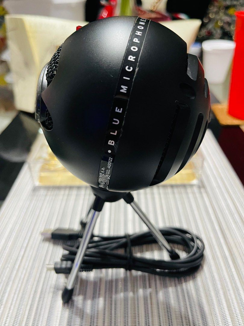 Blue Snowball Ice Microphone, Audio, Microphones on Carousell