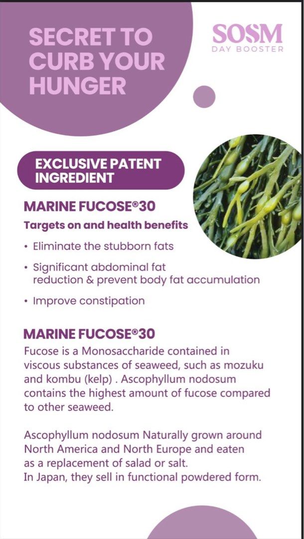 Som1 SOSM Day Booster & Night Booster, Health & Nutrition, Health ...