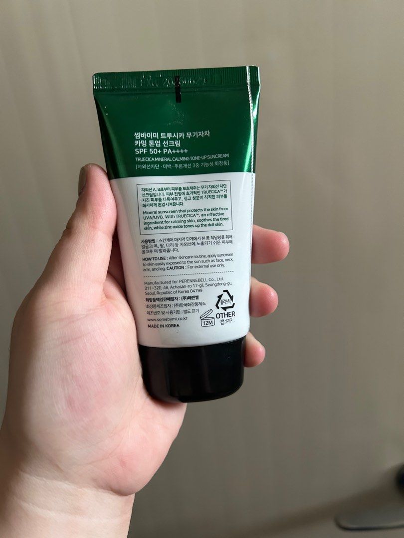 Somebymi Truecica Mineral Sunscreen, Beauty & Personal Care, Face, Face ...