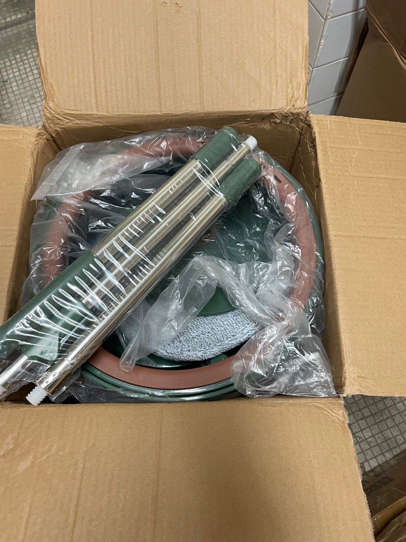 Spin Mob Bucket - Floor cleaner, Furniture & Home Living, Cleaning ...