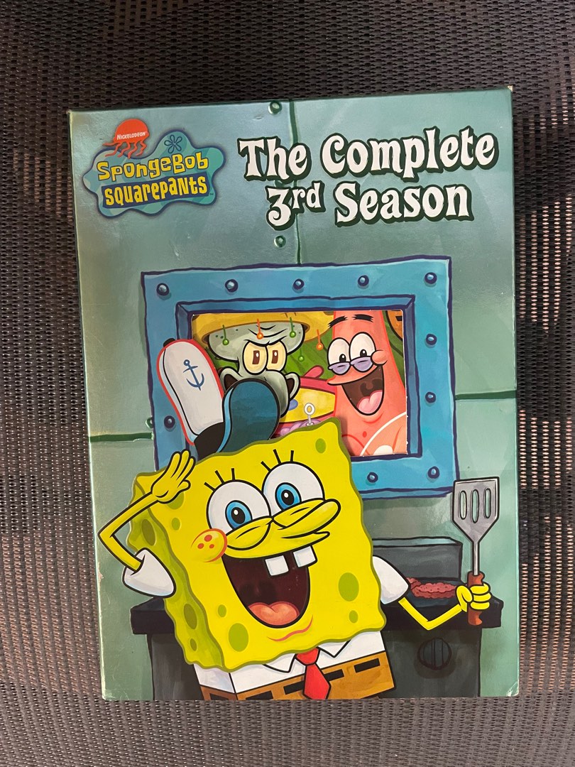 SpongeBob SquarePants complete season 3 DVD, Babies & Kids, Infant Playtime on Carousell