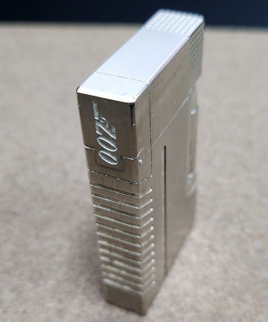 ST DUPONT JAMES BOND 007 LIMITED EDITION LIGHTER SILVER BULLET LIGNE 2 ...