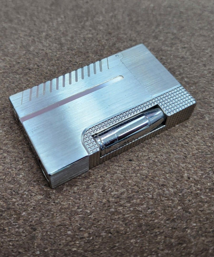 ST DUPONT JAMES BOND 007 LIMITED EDITION LIGHTER SILVER BULLET LIGNE 2 ...