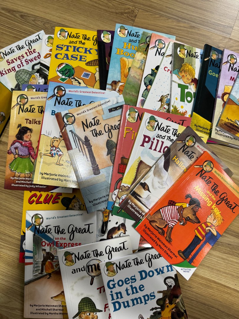 Story books- Nate the great series, Hobbies & Toys, Books & Magazines ...