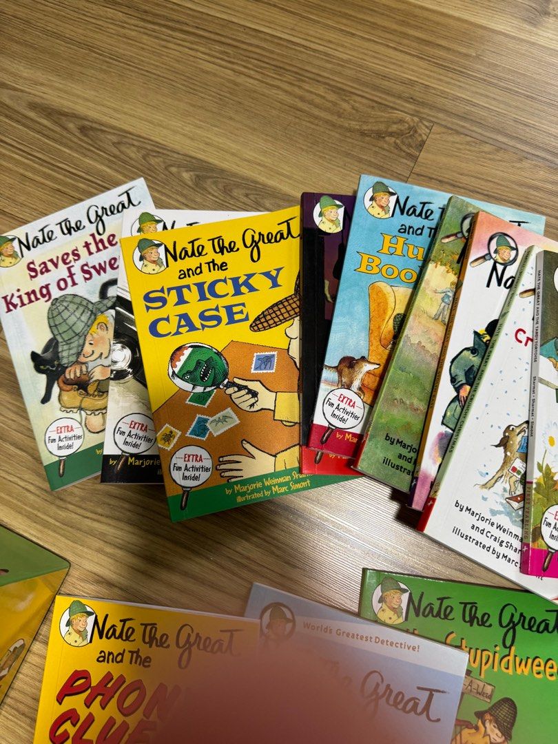 Story books- Nate the great series, Hobbies & Toys, Books & Magazines ...