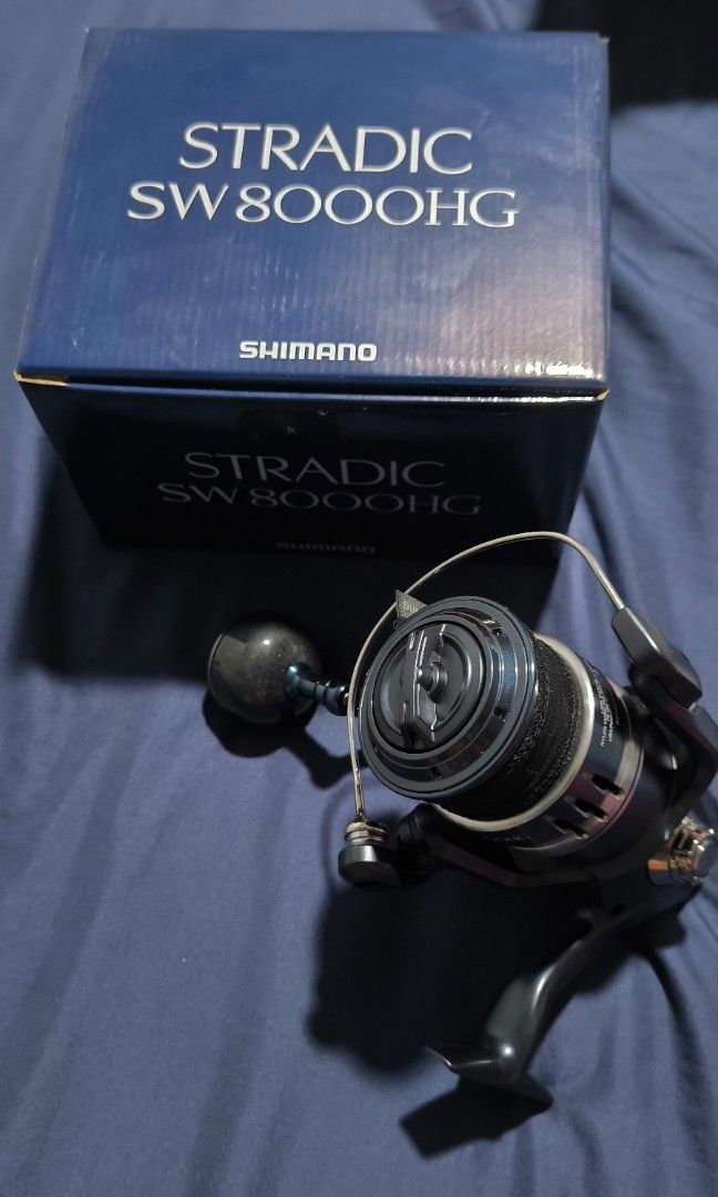 Stradic Sw 8000Hg, Sports Equipment, Fishing on Carousell