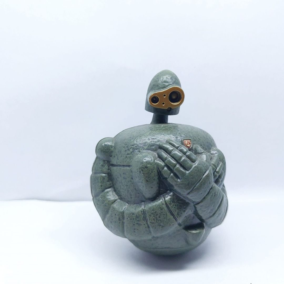 Studio Ghibli Robot Trooper Castle in the Sky Hard Plastic Roly Poly ...
