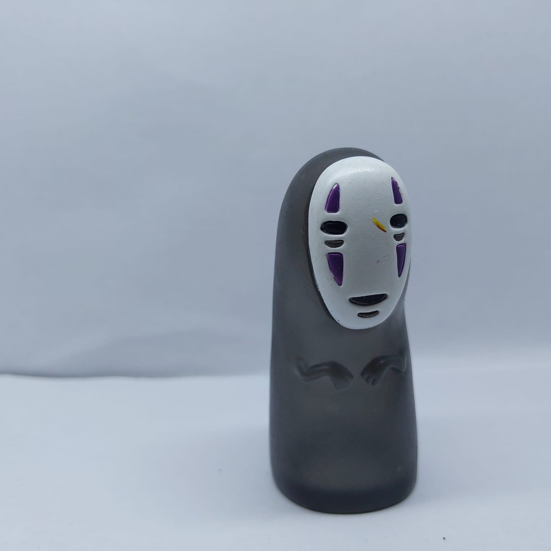 Studio Ghibli Spirited Away No Face Clear Finger Puppet Figure, Hobbies ...