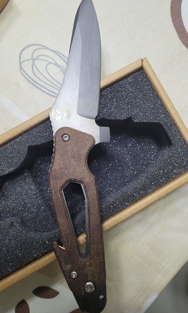 Surefire EW-06 Delta Fixed Blade Tactical Utility Knife, Sports ...