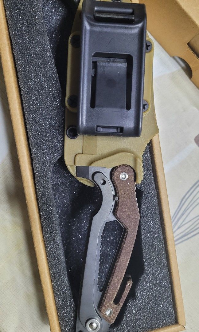 Surefire EW-06 Delta Fixed Blade Tactical Utility Knife, Sports ...