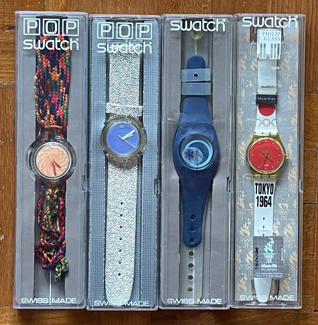 Swatch Pop & Musical Assorted watch, Women's Fashion, Watches ...