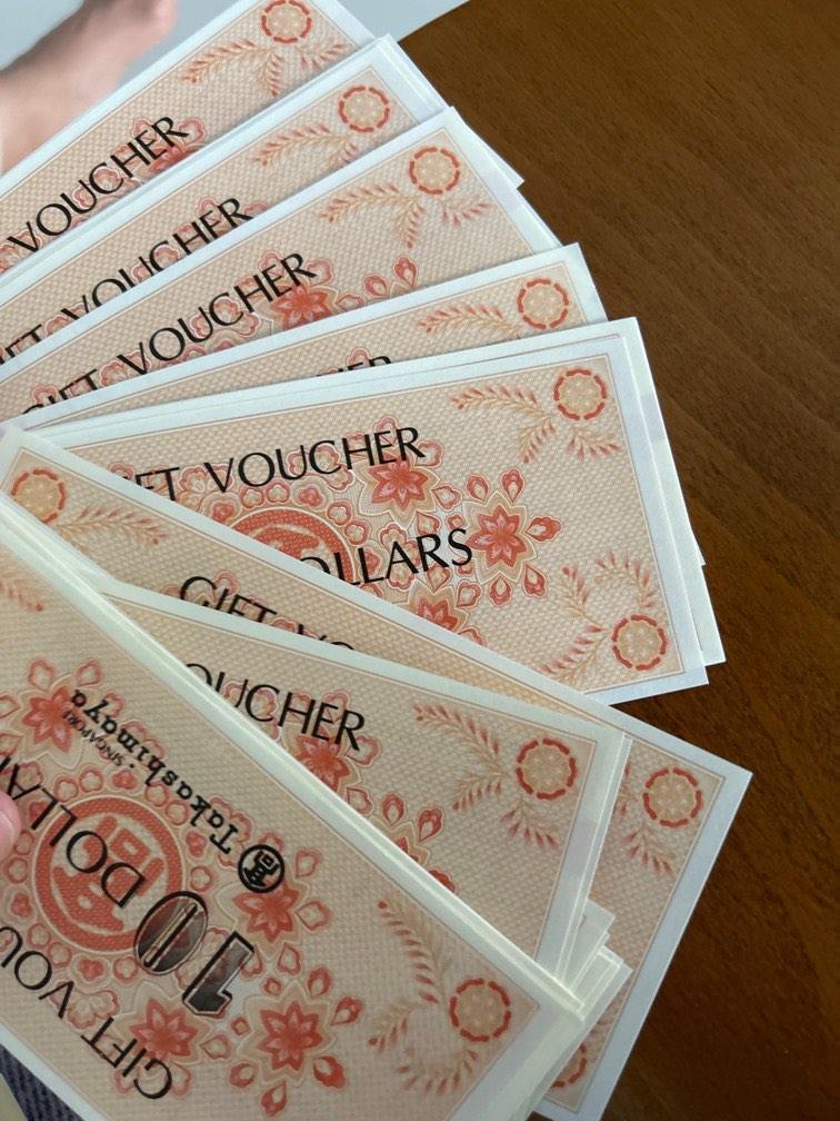 Takashimaya 350 Voucher, Tickets & Vouchers, Vouchers on Carousell