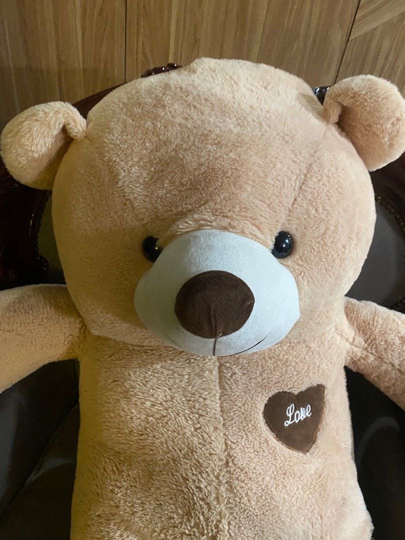 Teddy Bear (100 cm), Hobbies & Toys, Toys & Games on Carousell