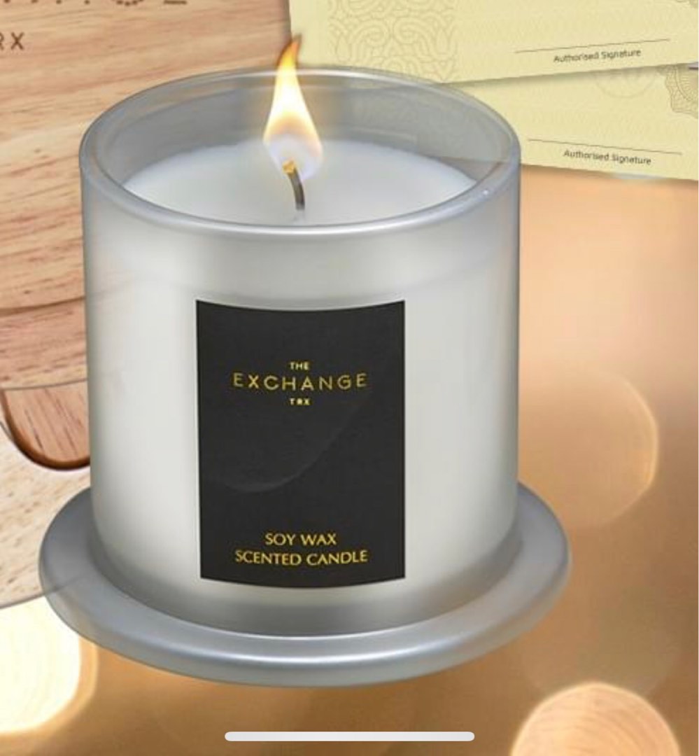 The Exchange TRX Soy Wax Scented Candle, Furniture & Home Living, Home ...