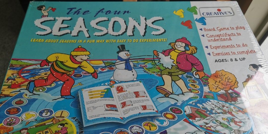 The four seasons board game, Hobbies & Toys, Toys & Games on Carousell