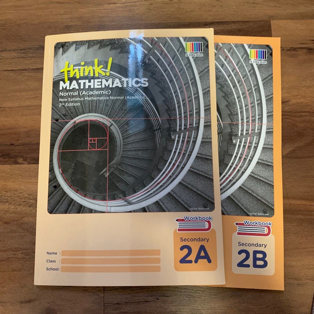 Think Mathematics Workbook NA Sec 2A&B, Hobbies & Toys, Books ...