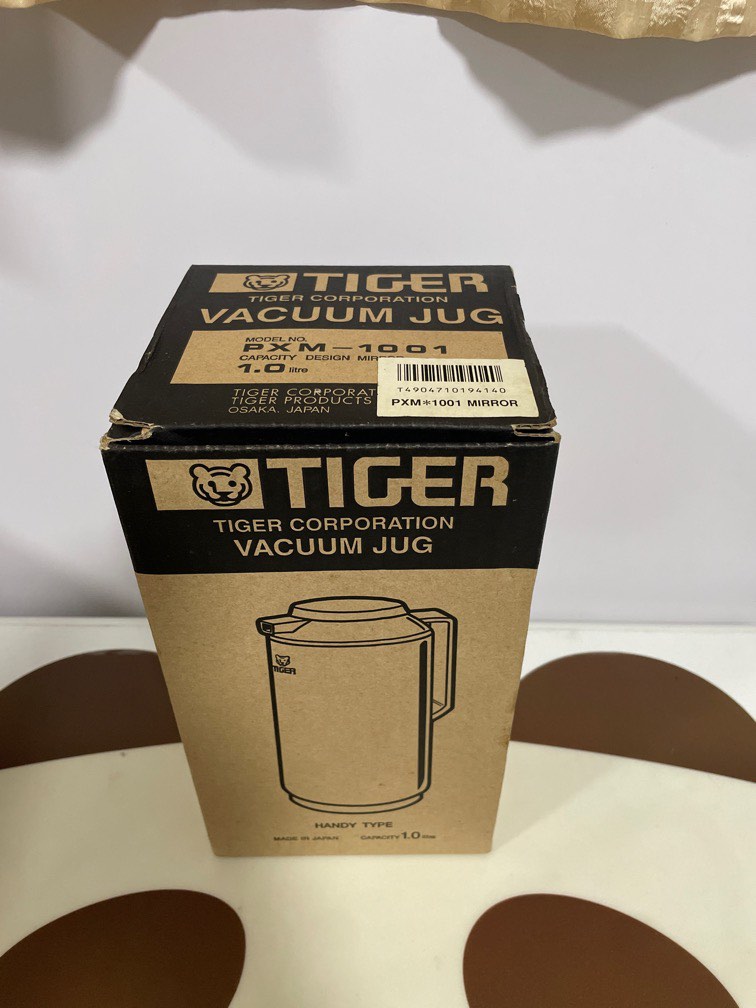 TIGER PXM-1001 MIRROR vacuum jug, Furniture & Home Living, Kitchenware ...