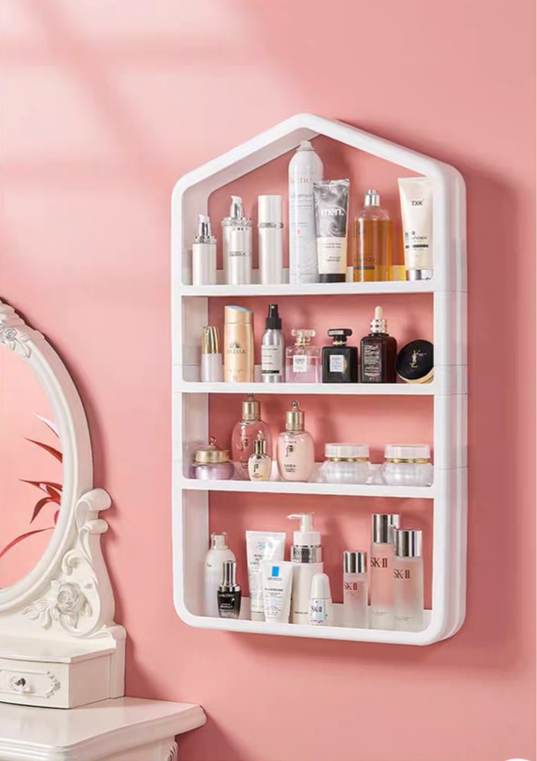 Toiletries rack toilet organiser shelf, Furniture & Home Living ...