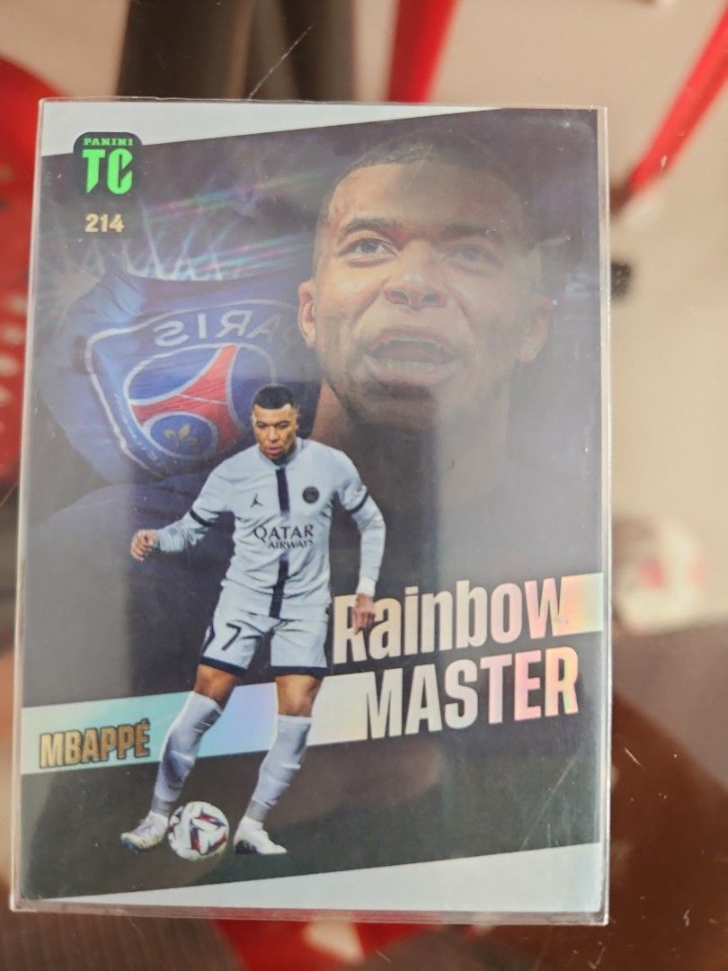 TopClass card Mbappe rainbow master, Hobbies & Toys, Toys & Games on ...