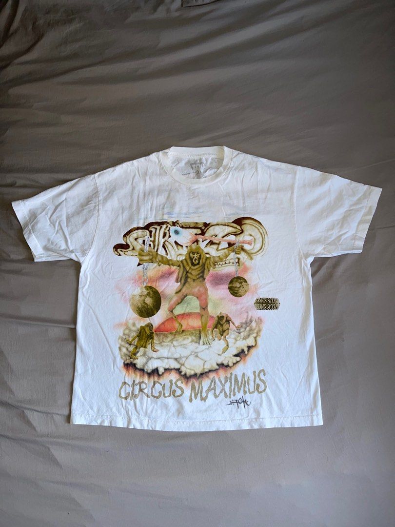 Travis Scott Circus Maximus Tour Merch, Men's Fashion, Tops & Sets ...