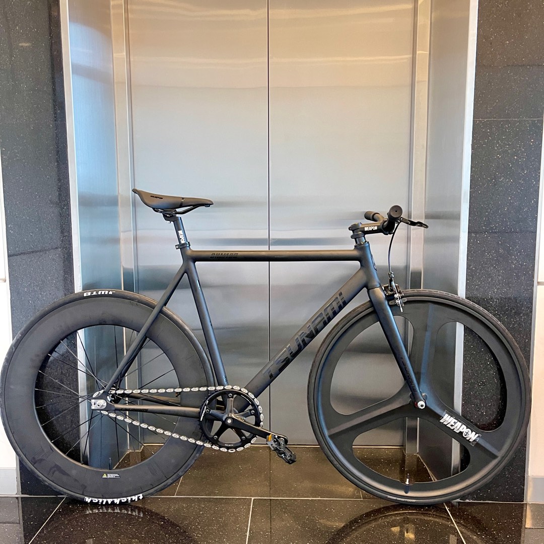 Tsunami fixie bike/frame set $380/complete bike $719/brand new bike ...