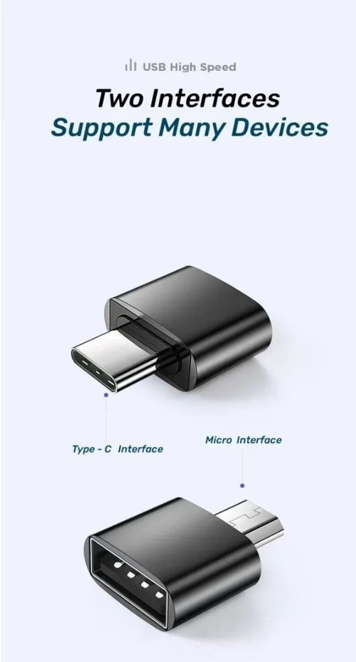 Type-C OTG Adapter | USB To Type-C OTG Converter | type c otg | typec otg, Mobile Phones ...