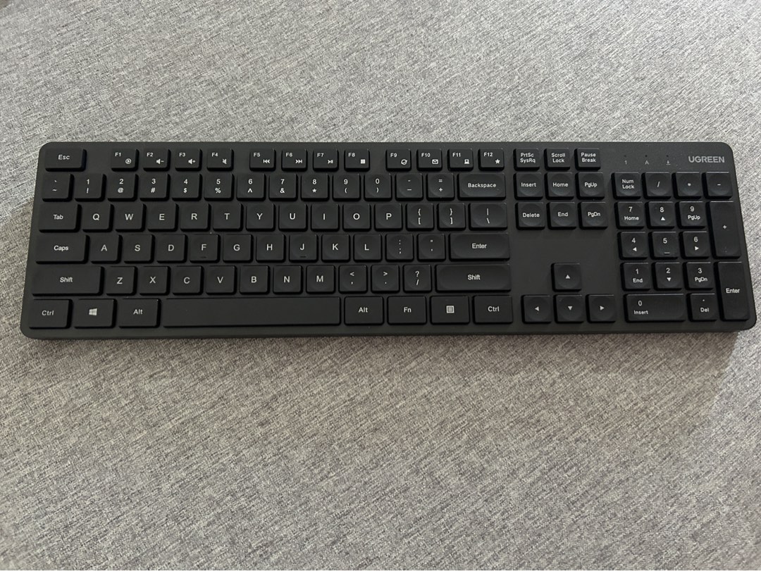 UGREEN 2.4G Wireless Keyboard 104 Keys Concave Keycaps, Computers ...