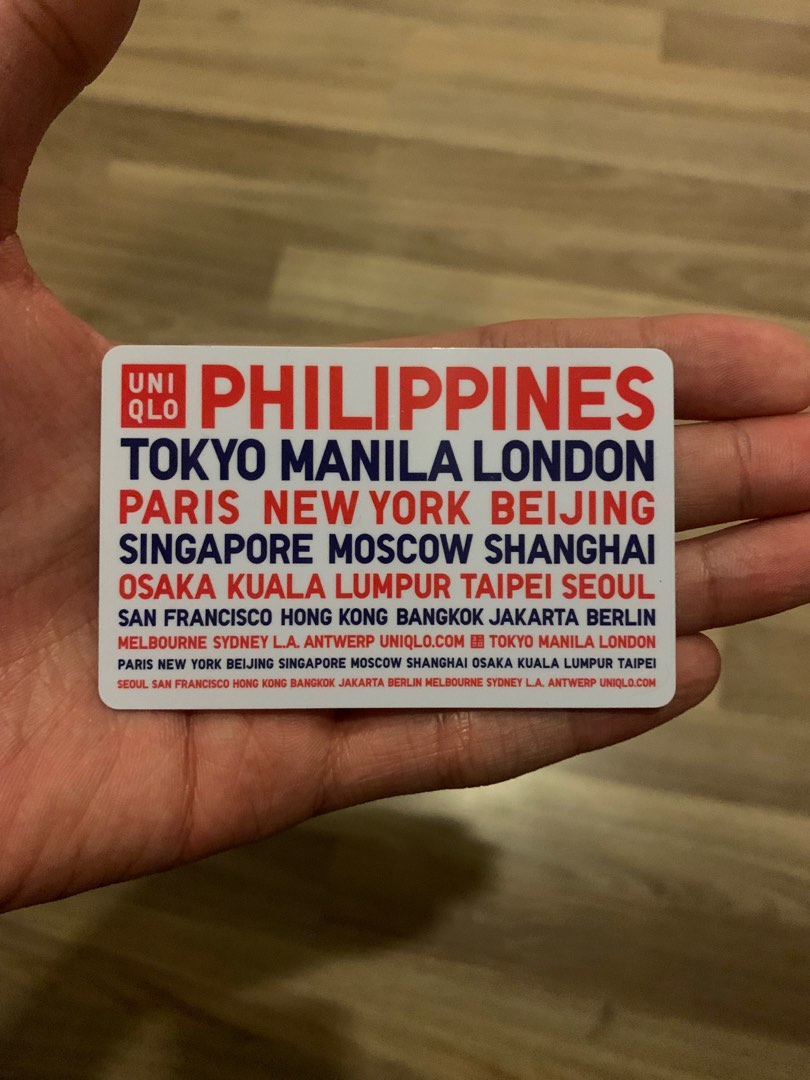 Uniqlo Gift Card (P1,000), Men's Fashion, Tops & Sets, Tshirts & Polo ...