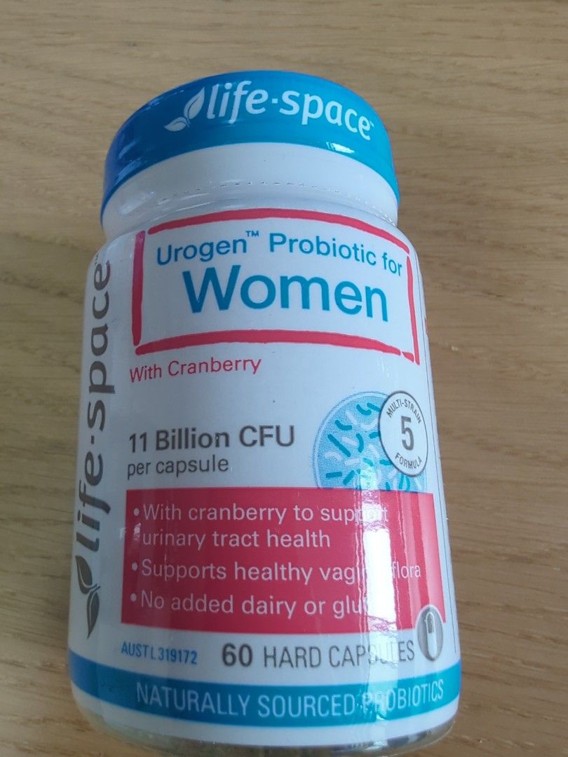 Urogen Probiotic for Women with cranberry 11 billion CFU, Health ...