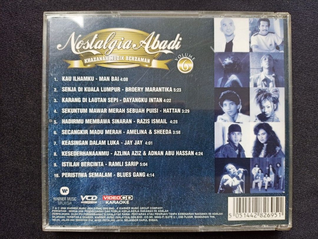 VCD Nostalgia Abadi Volume 6, Hobbies & Toys, Music & Media, CDs & DVDs on Carousell