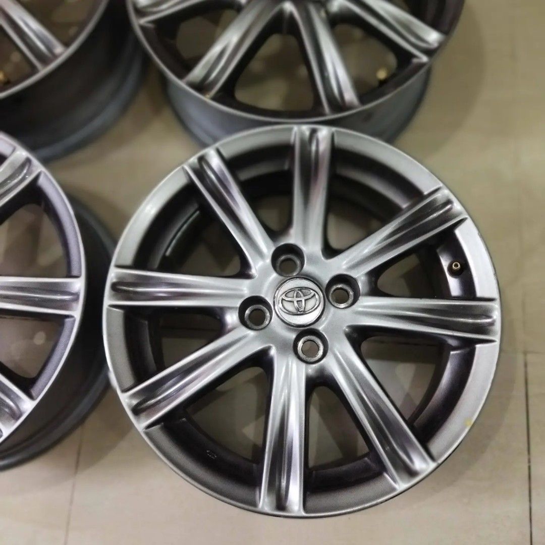 Velg Mobil oem original Toyota Yaris lele, Aksesoris Mobil di Carousell