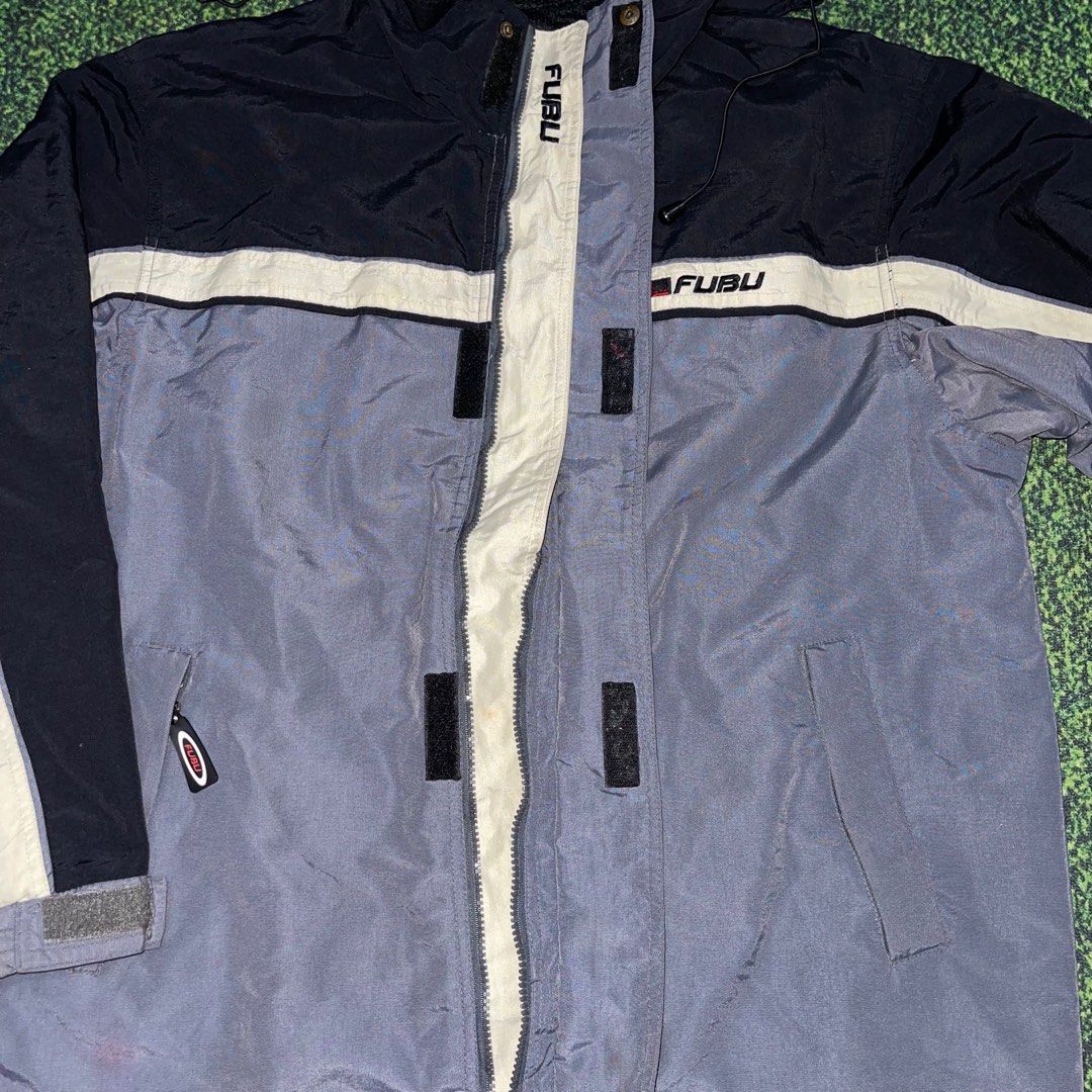 Vintage 90’s Fubu Jacket Full-Zip Waterproof, Men's Fashion, Coats ...