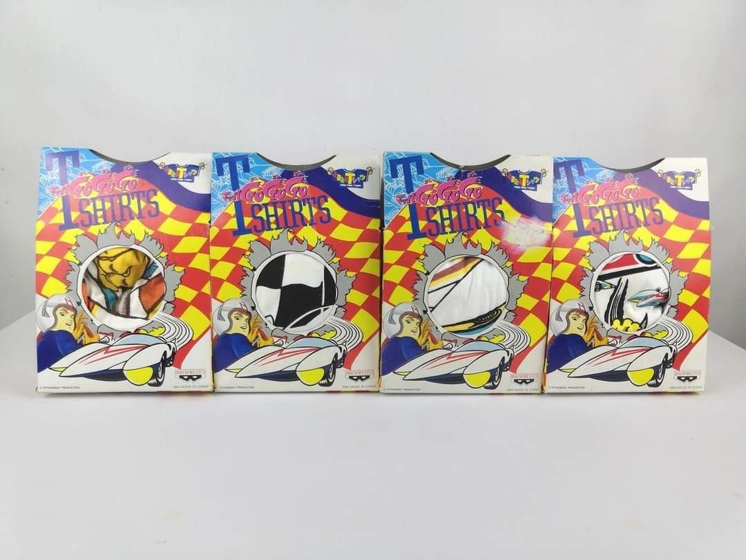Vintage anime cartoon speed racer 90s, Men's Fashion, Tops & Sets ...