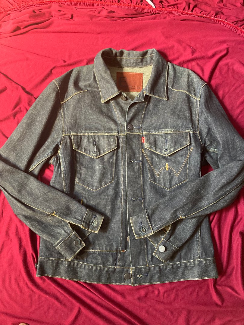 Vintage Edwin Denim Jacket, Women's Fashion, Coats, Jackets and ...