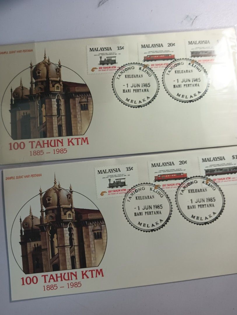 Vintage FDC 1985 100 Tahun KTM, Hobbies & Toys, Collectibles ...