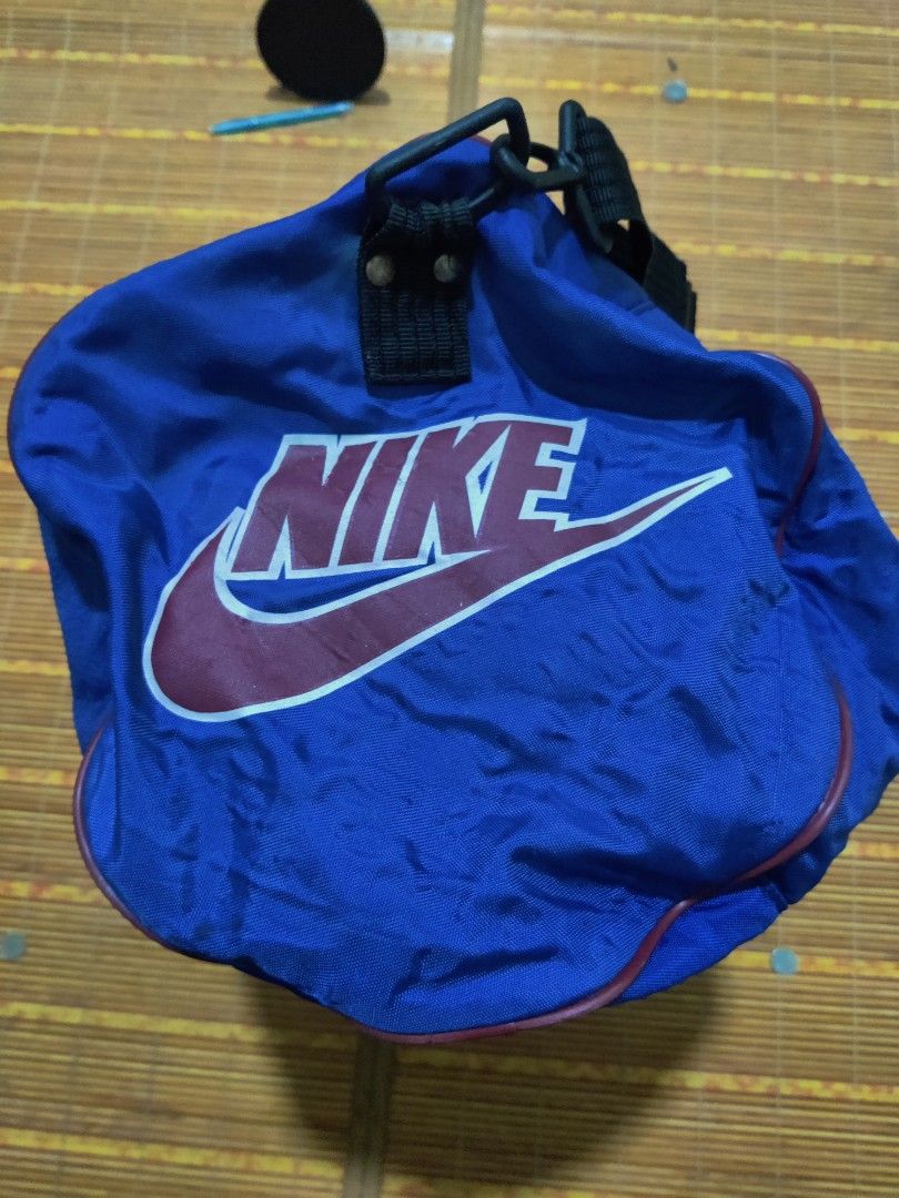 Vintage Nike Big Swoosh Gym Bag, Men's Fashion, Bags, Backpacks on ...