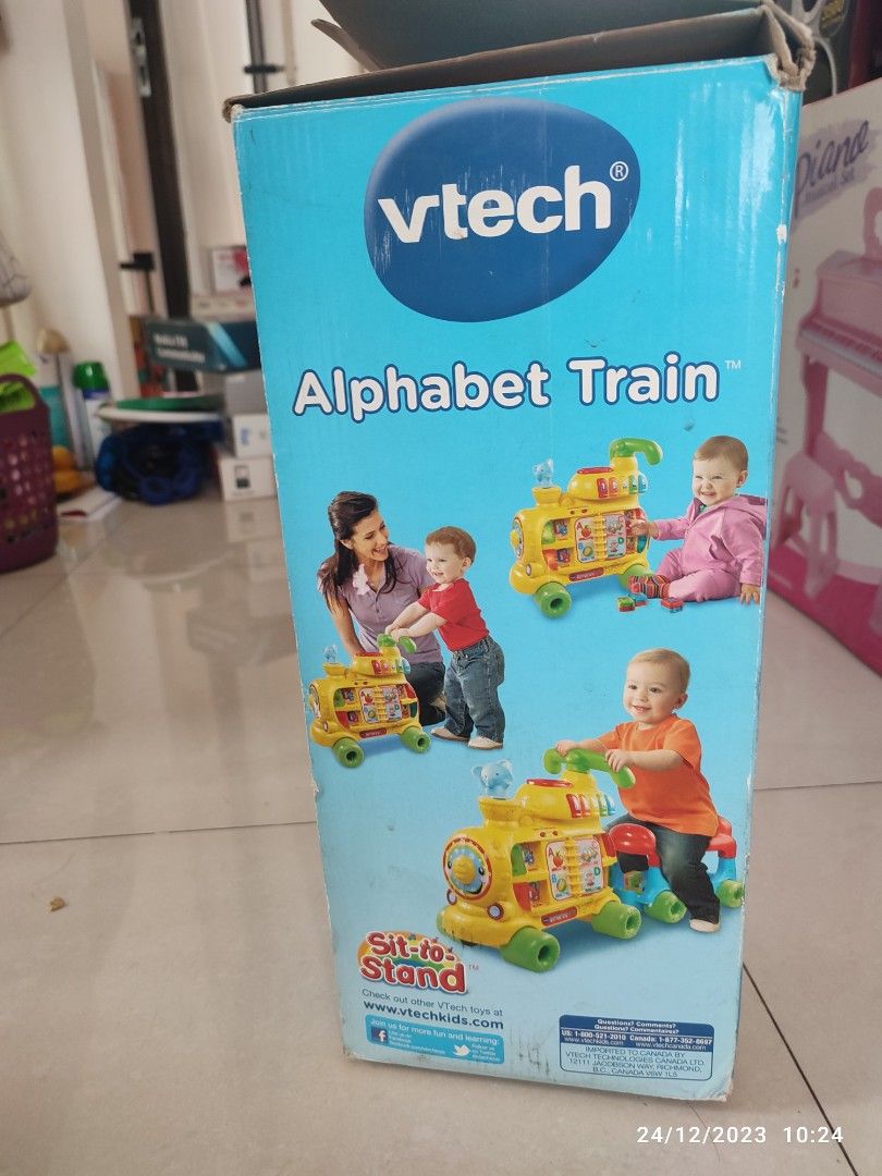 VR Tech Alphabet Train Kereta Anak, Bayi & Anak, Mainan & Baby Walker di Carousell