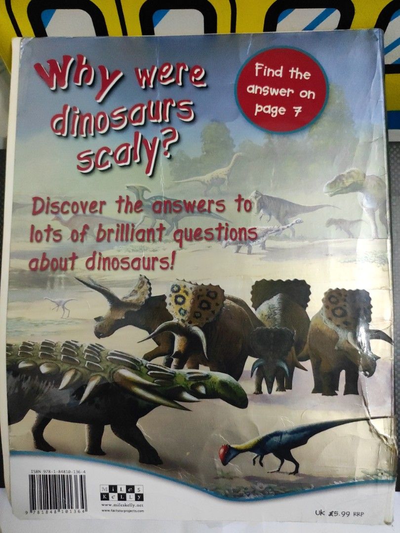 Why were dinosaurs scaly?, Hobbies & Toys, Books & Magazines, Children ...