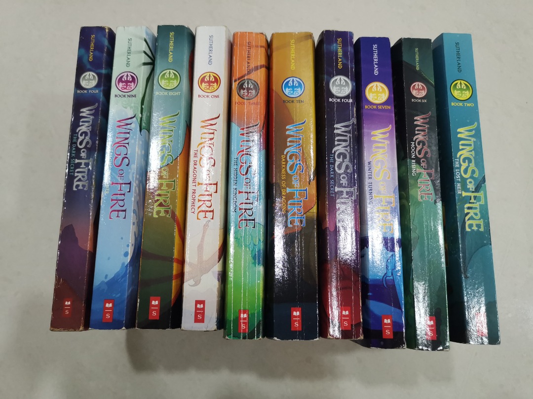 Wings of fire books, Hobbies & Toys, Books & Magazines, Children's ...