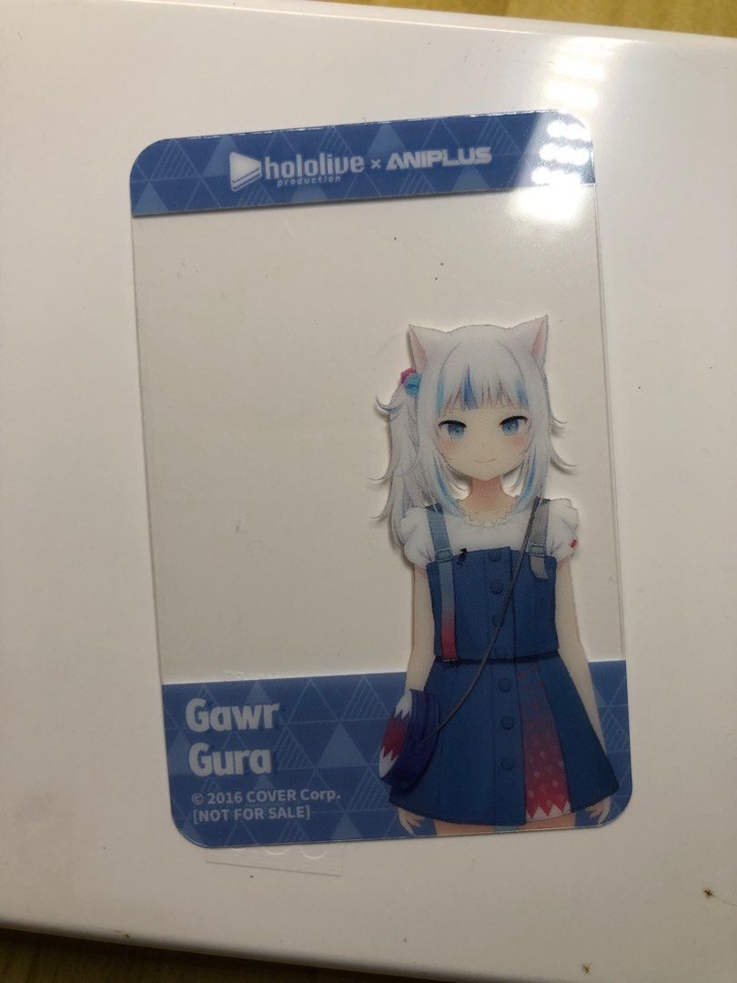 [WTT] Hololive Aniplus Gawr Gura card, looking for Ame, Hobbies & Toys, Memorabilia ...