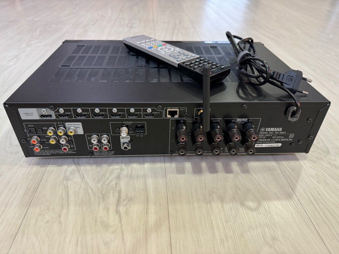 Yamaha Rx-S601 AV Receiver, Audio, Soundbars, Speakers & Amplifiers on ...