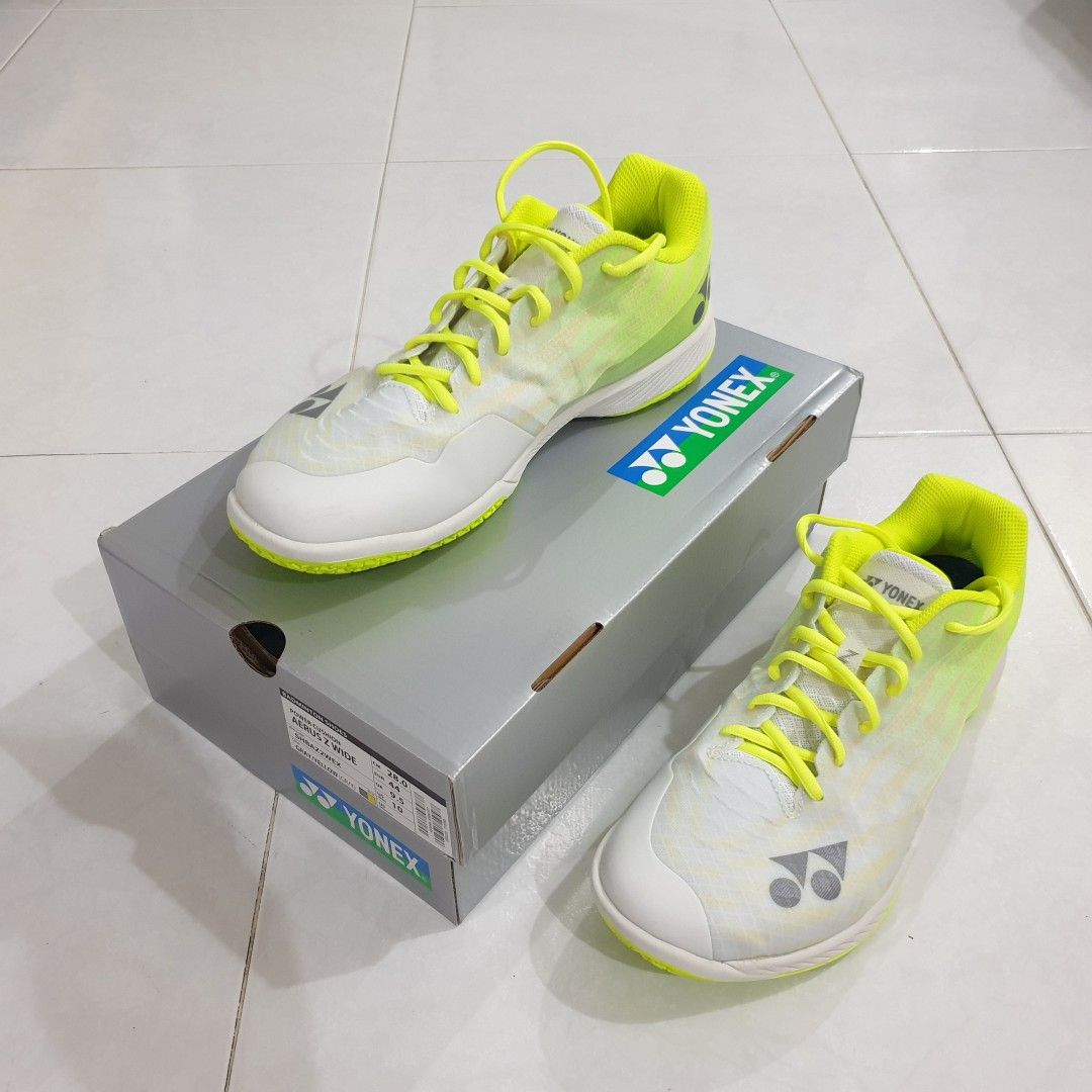 Yonex Aerus Z2 Wide Badminton Shoes Power Cushion SHBAZ2WEX, Sports ...