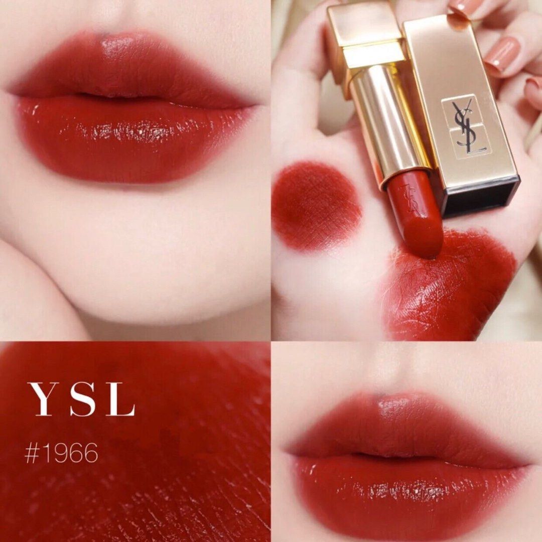 YSL Lipstick (Rouge Pur Couture 1966), Beauty & Personal Care, Face ...