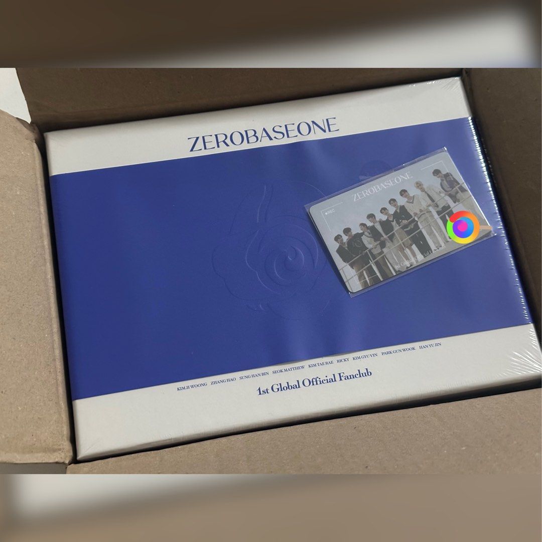 Zerobaseone (ZB1) (Global Official Fanclub Kit), Hobbies & Toys ...
