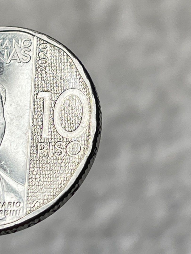 10 piso 2020 Philippine coin, hard to find with error, Hobbies & Toys ...