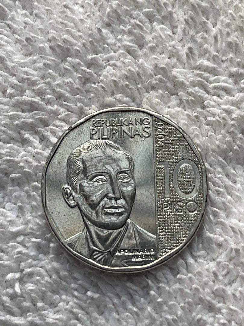10 piso 2020 Philippine coin, hard to find with error, Hobbies & Toys ...