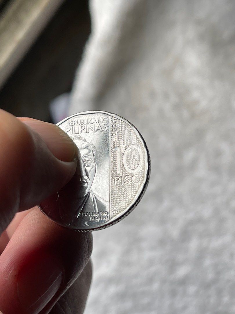 10 piso 2020 Philippine coin, hard to find with error, Hobbies & Toys ...